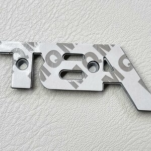 ABT Grille Badge + Logo Abt Emblem Rear Trunk Black Tailgate Sticker ...