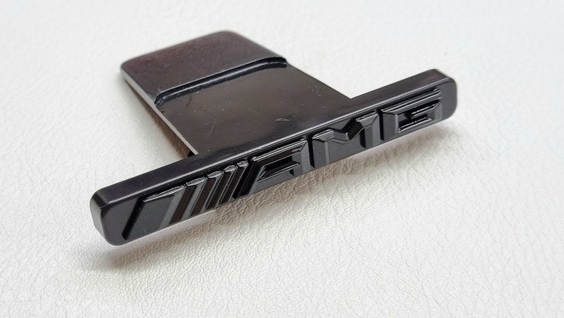 Amg Grille Badge Logo Black Mercedes Gt Panamericana Grill Emblem ...