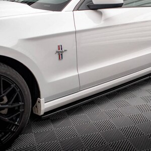 Mustang Badge Logo 2pcs Fender Wing Side Emblem Sticker Shelby Gt500 ...