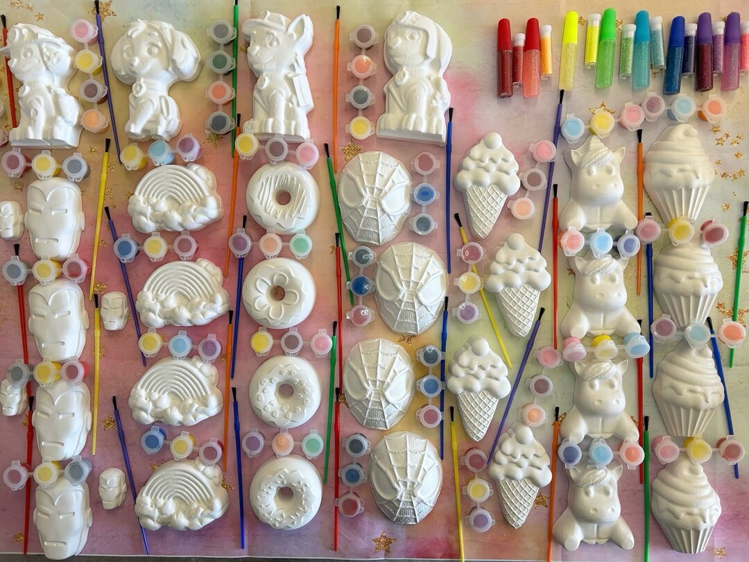Plaster Painting Kits for Kids – Party Favours, Loot Bag Fillers ...