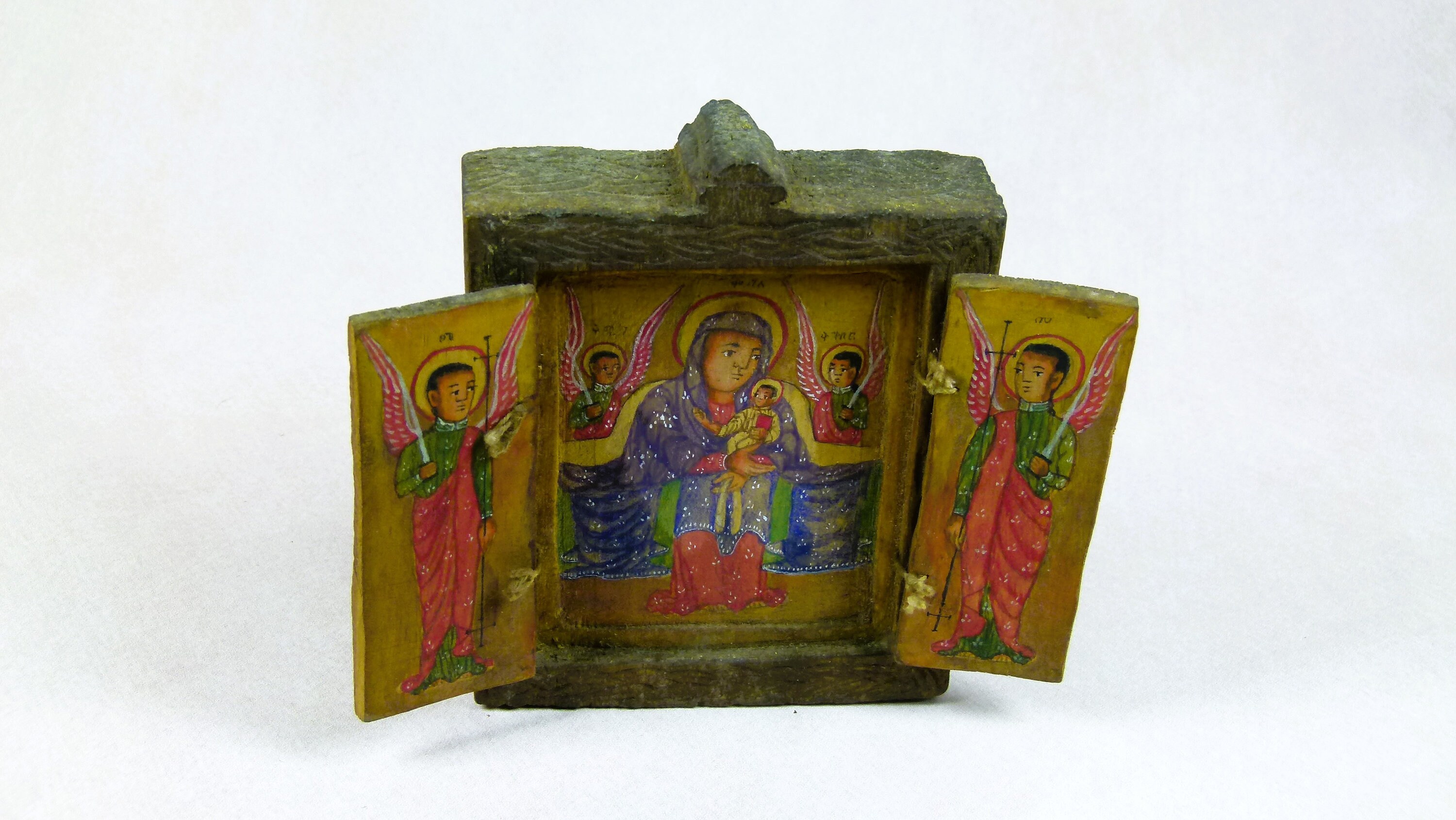 Antique Wooden Coptic Icon Late 19th Century - Etsy
