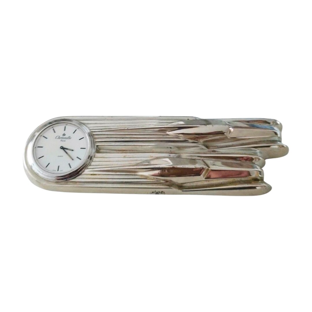 Xavier Froissart - Christofle Table Clock, Swiss Made, Limited Edition ...