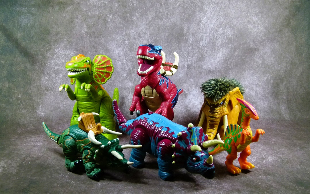 Imaginext Dinosaurs by Mattel, Vintage Set of 6: Mammoth ...