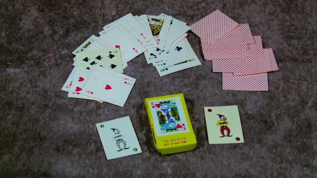 Collector’s Mini “prison” Playing Cards - Made in Hong Kong - Etsy