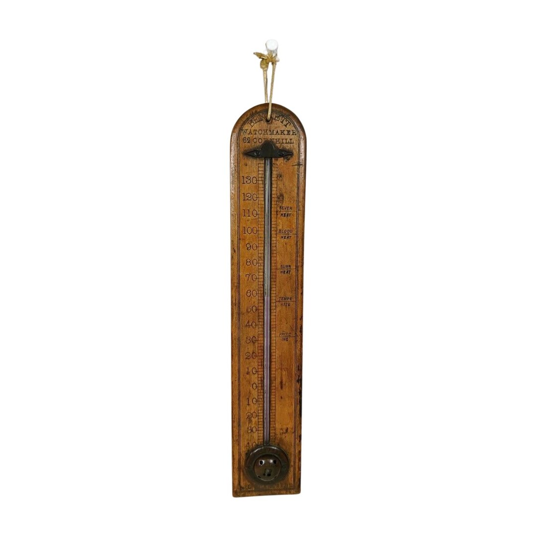 Antique Wall Thermometer – Mid 19th Century, Sir John Bennett London - Etsy