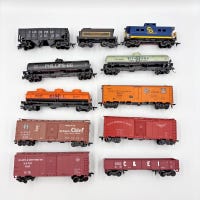 Wood Train Coach Passenger Car HO Scale Black Red Windows - Etsy
