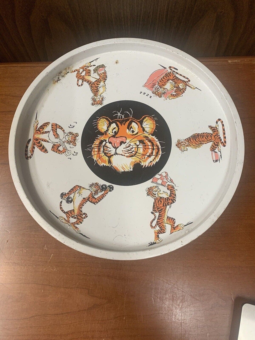 Vintage Metal Esso Exxon Gas Tiger Promotional Serving Tray 2A - Etsy