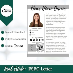 Real Estate FSBO Letter - Etsy