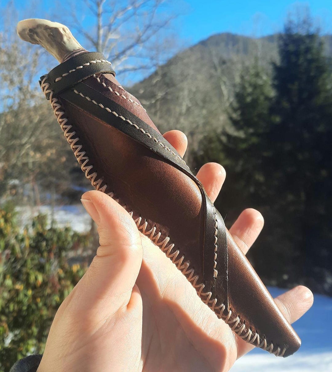 Fillet Knife Sheath, Custom Leather Knife Sheath, Personalized Fixed ...