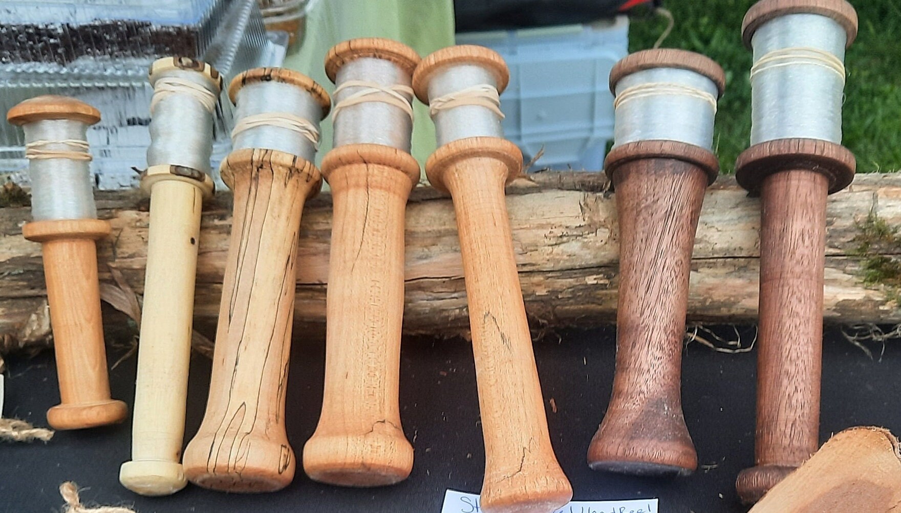 String Barrel Reel, Hand Fishing Reel, Hiking Fishing Reel, Travel ...