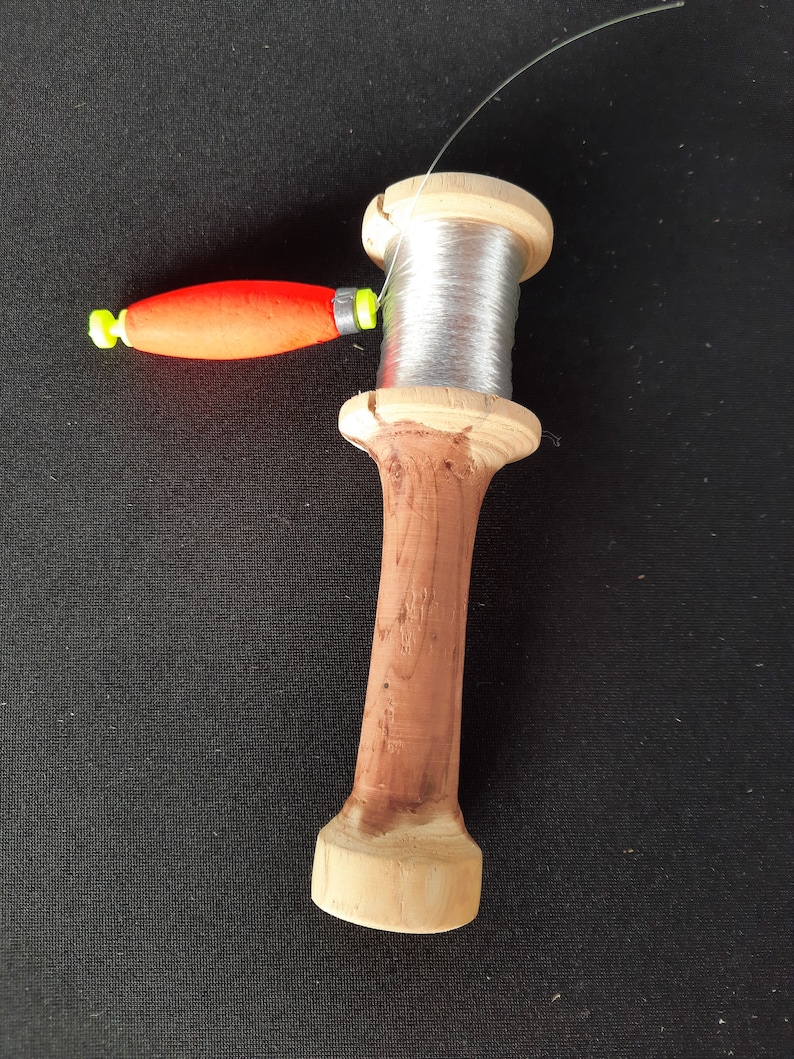 String Barrel Reel, Hand Fishing Reel, Hiking Fishing Reel, Travel ...