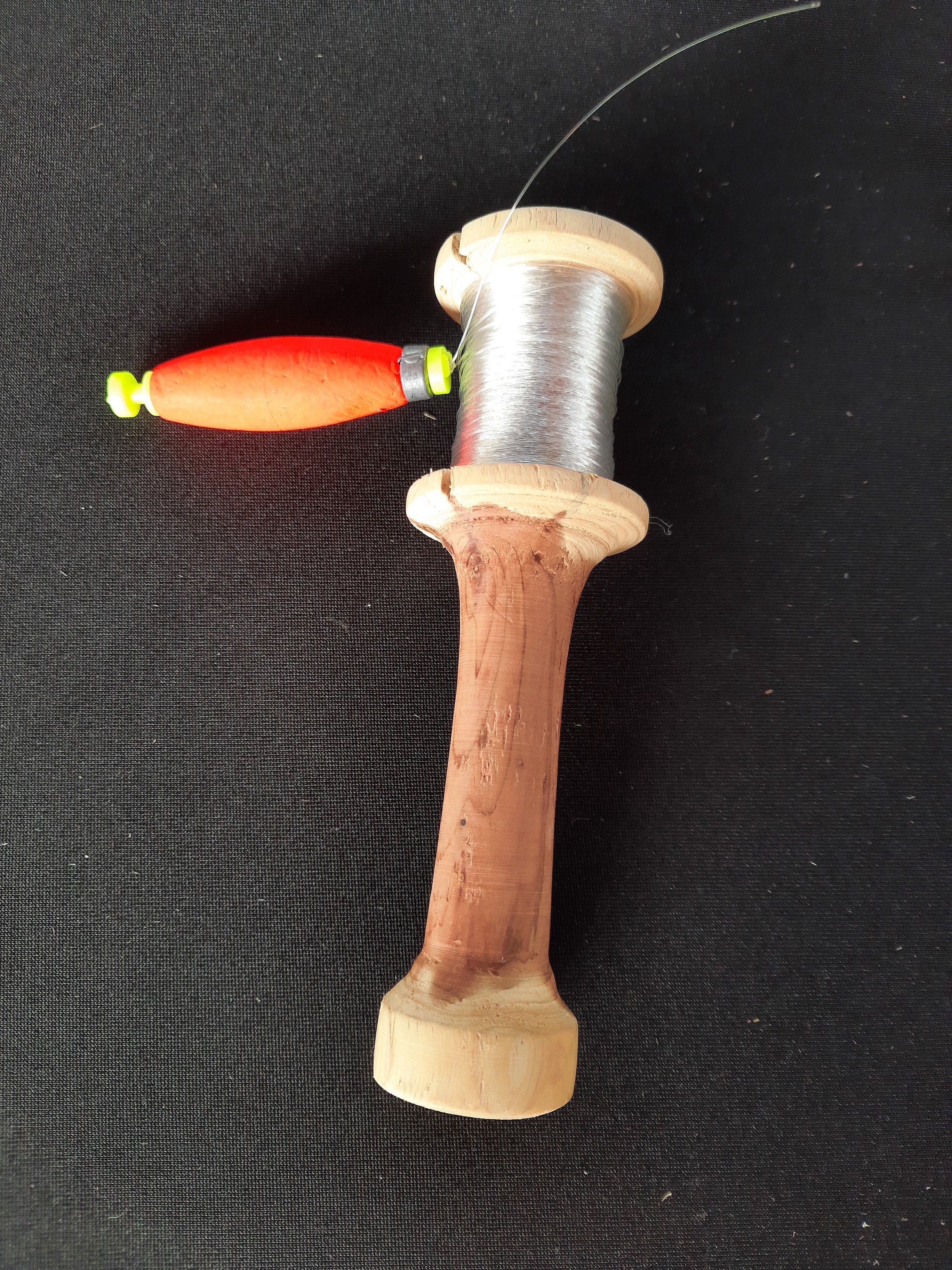 String Barrel Reel, Hand Fishing Reel, Hiking Fishing Reel, Travel ...