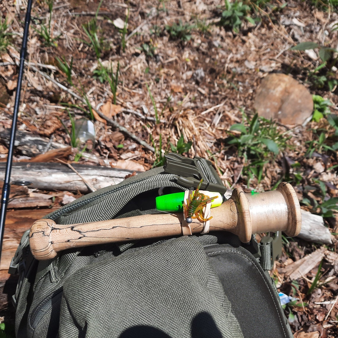 String Barrel Reel, Hand Fishing Reel, Hiking Fishing Reel, Travel ...