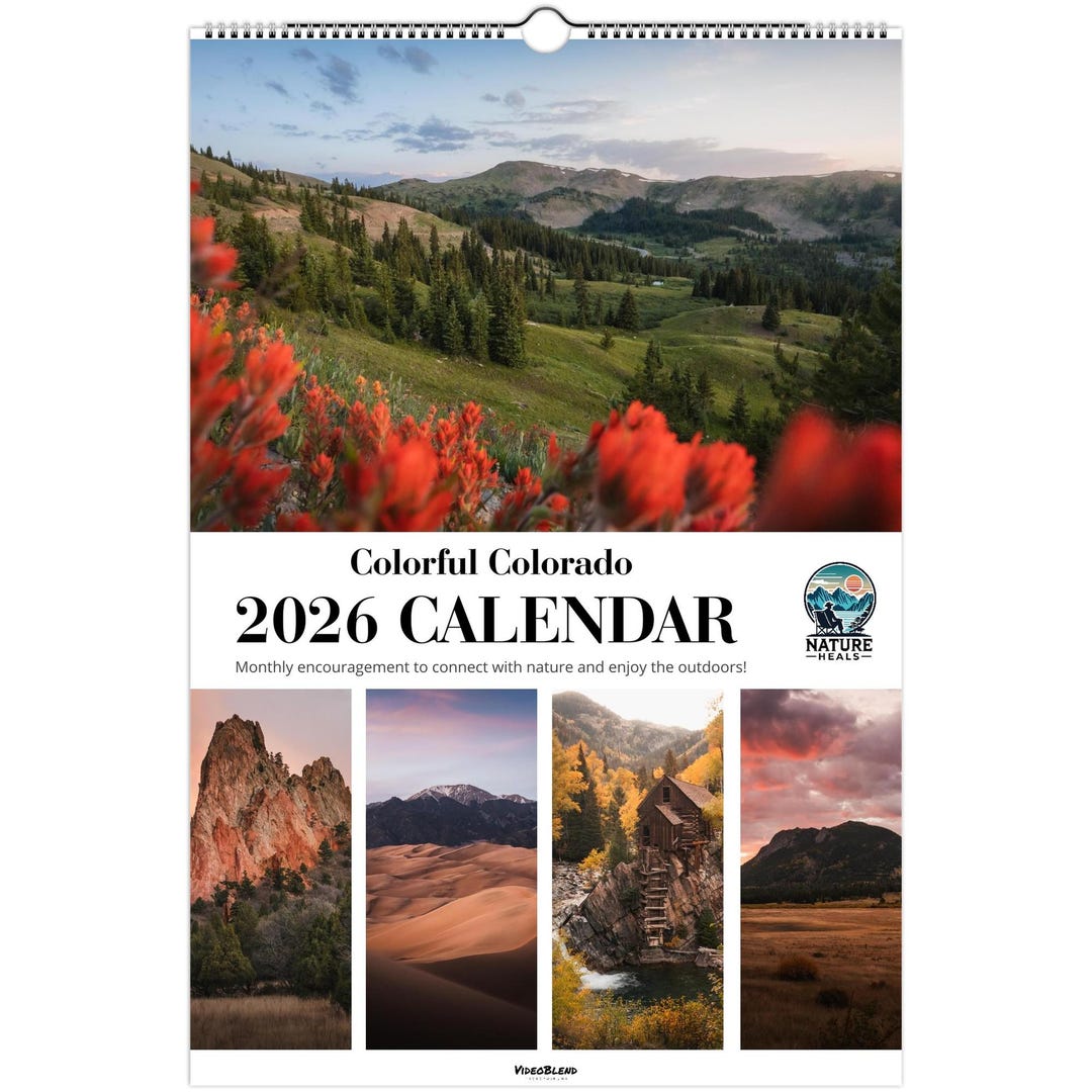 The 2026 Colorful Colorado Calendar - Fine Art Landscape Photography ...