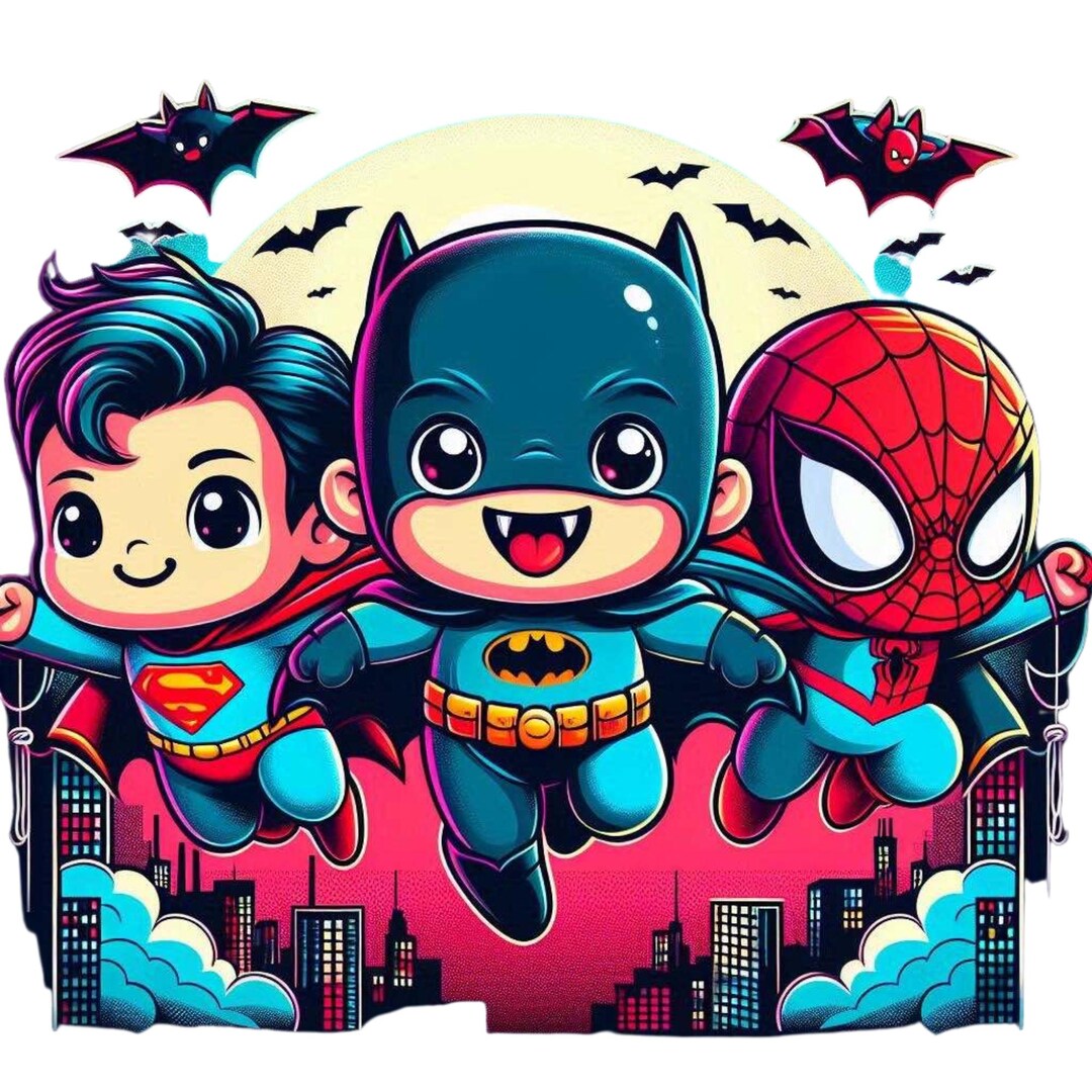 Cute Halloween Ghost Superhero PNG Digital Download, Halloween Clipart ...