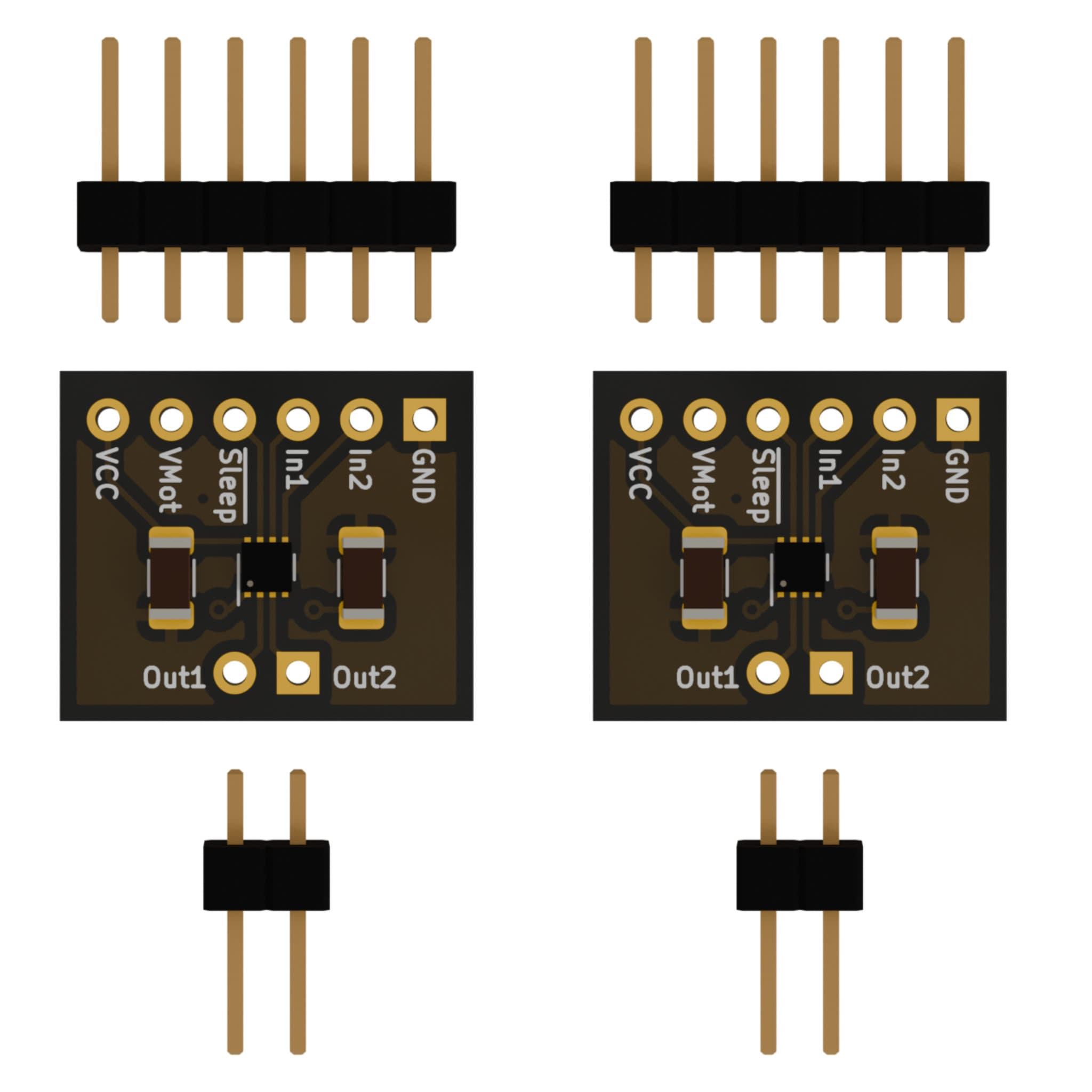 2 Pieces DC Motor Driver / H-bridge - Etsy