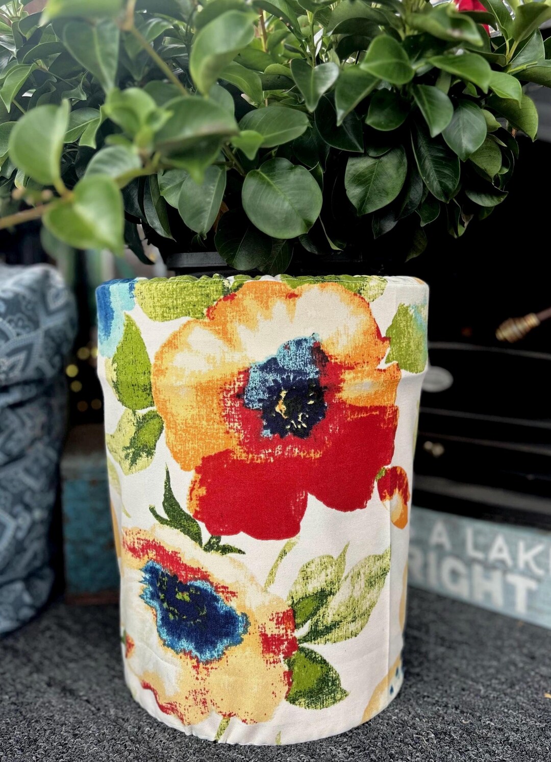 5 Gallon Bucket Cover: Decorative Garden Decor Sleeve - Etsy