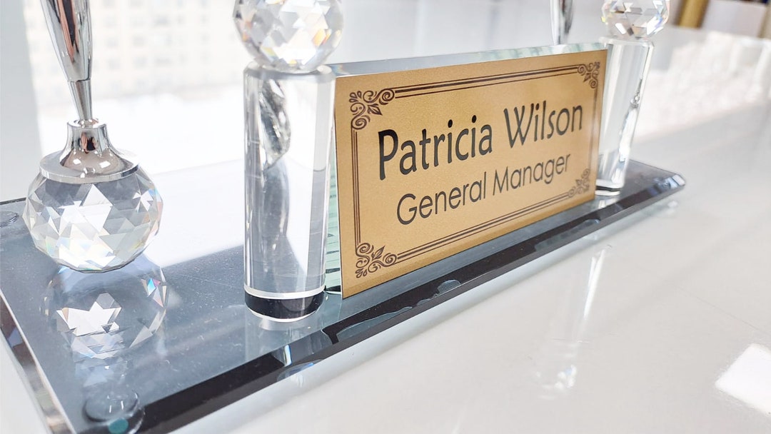 Office Table Name Tag Tag Office Supplies Office Room Personal Personal ...