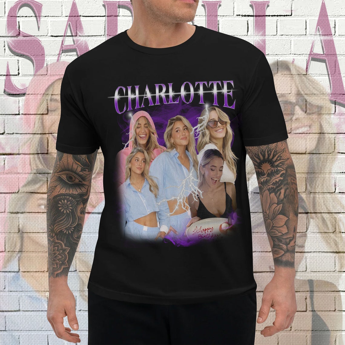 Custom Bootleg Rap Tee, Gf Surprise Bf Sweatshirts Gifts Personalized T ...