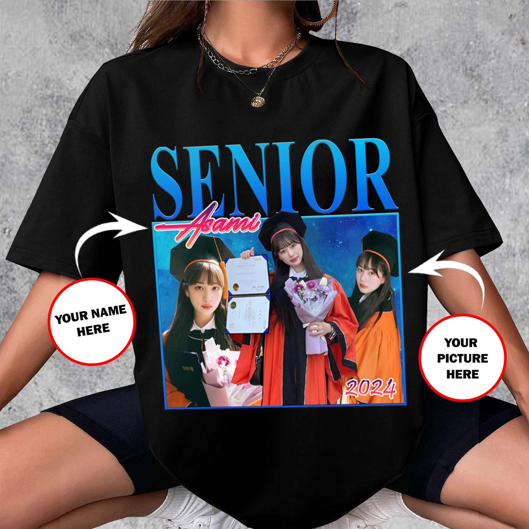 Custom 2024 Graduation Day Shirt, Graduate or Senior Customize T-shirt ...
