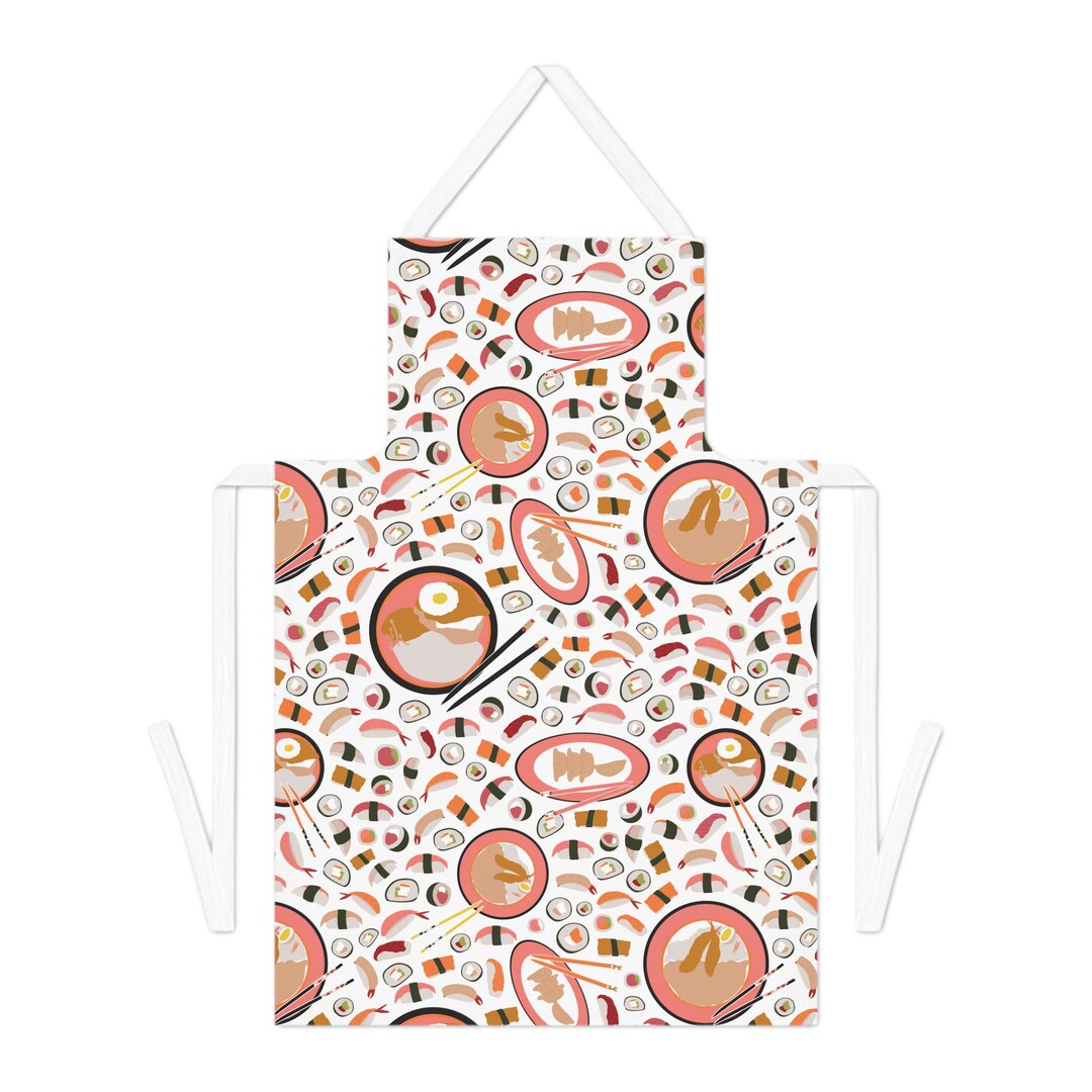 Cartoon-inspired Gyoza Apron With Playful Izakaya Design A Must-have ...
