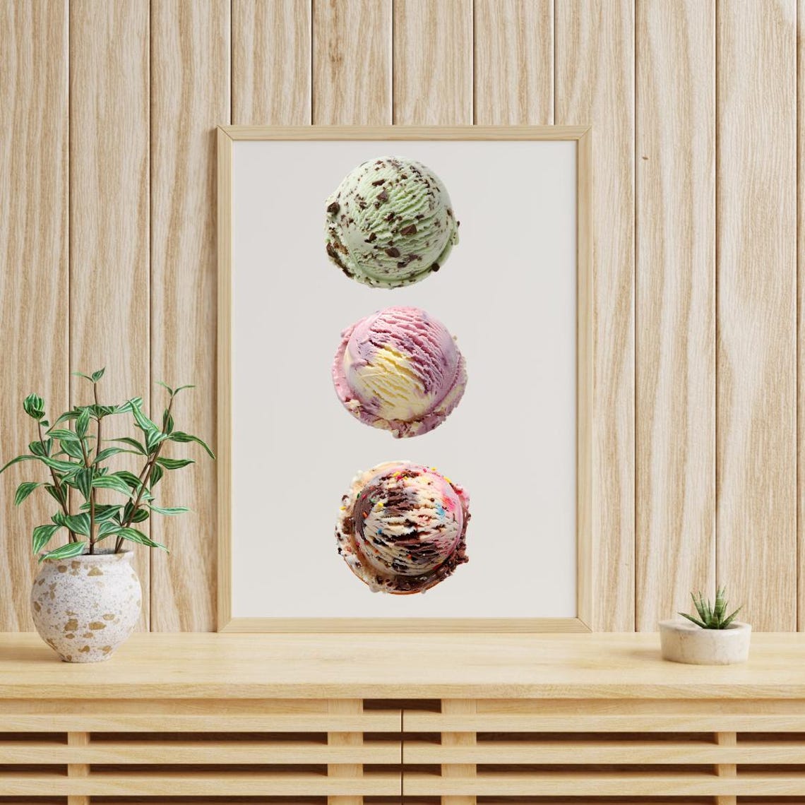 4D Tasty Ice Cream Scoops, Ice-cream Cone, Ice-cream Clipart PNG, JPG ...