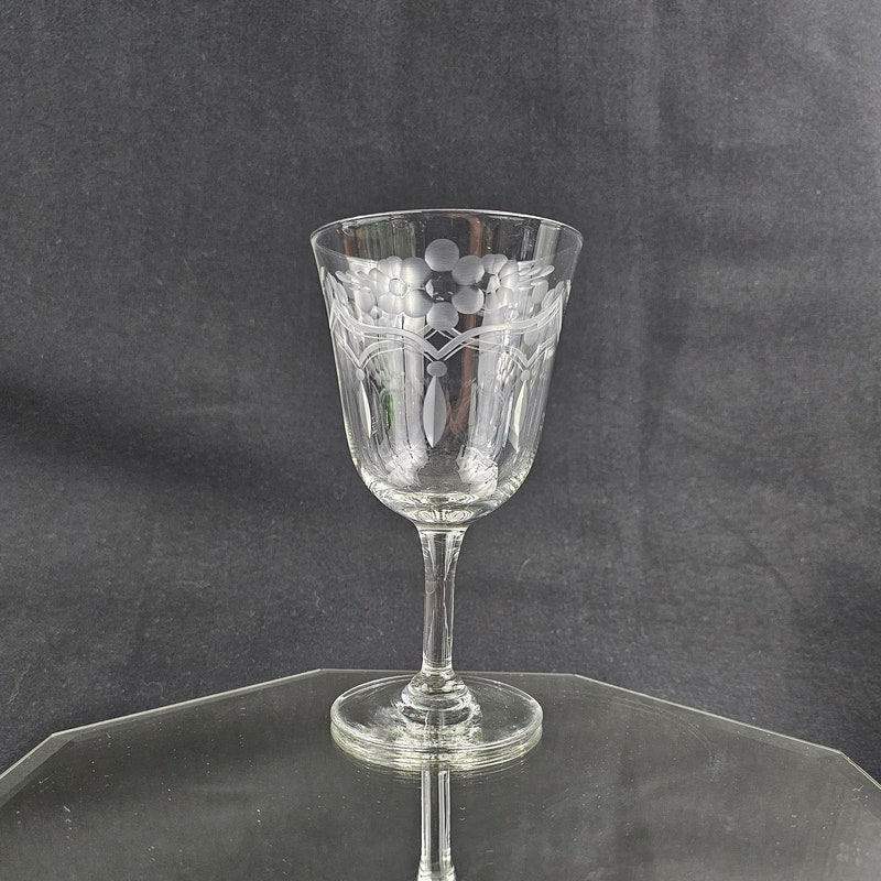 Etched Wine Glasses Etsy
