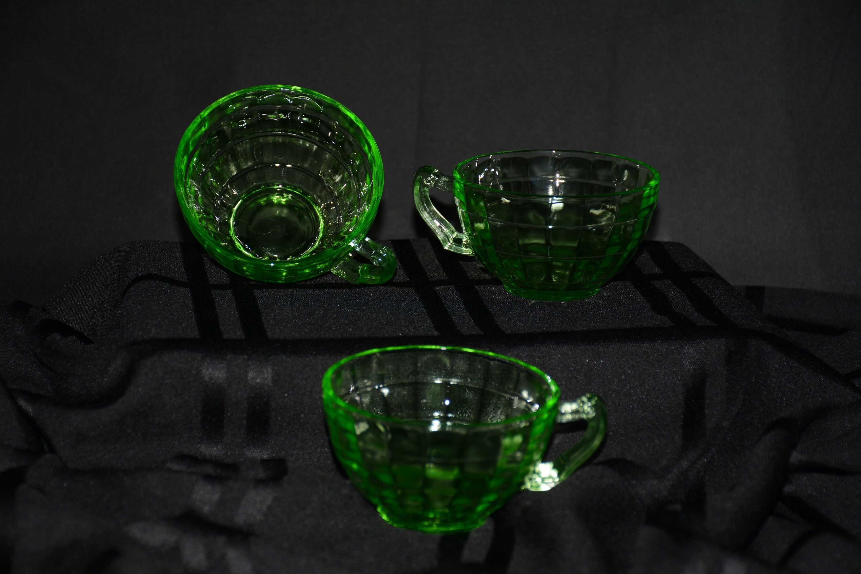 Rare Antique Uranium Block Optic Tea or Coffee Cup. - Etsy