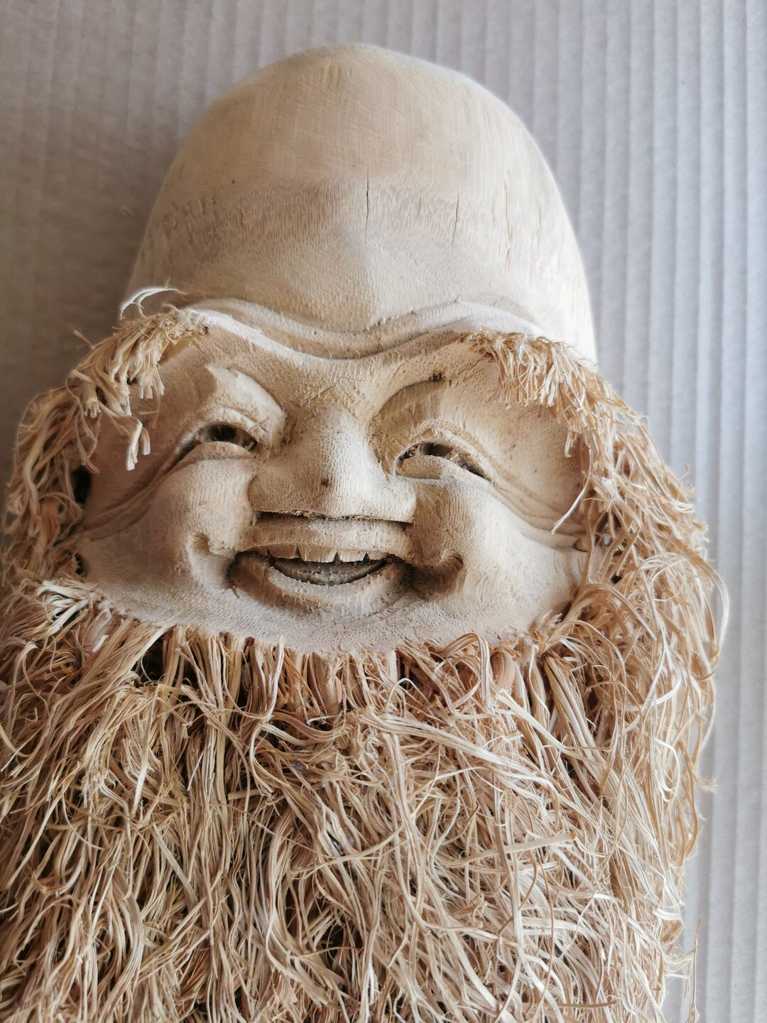 Vintage Asian Bamboo Root Hand-carved Head - Etsy