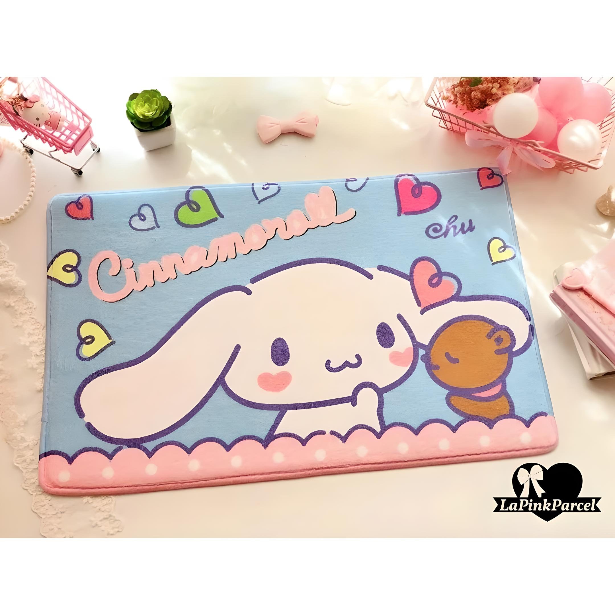 Hello Kitty Mat Cute Bedroom Decor, Sanrio Gift, Kawaii Gift, Cute ...