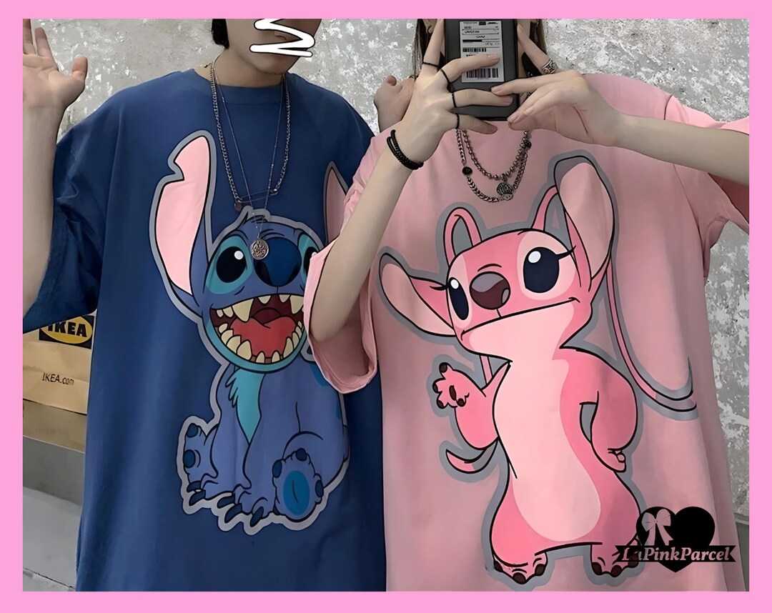Stitch and Angel Matching Shirts Matching Gifts, Matching T-shirts ...
