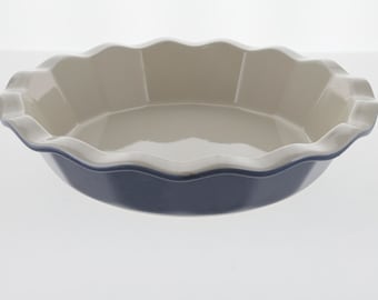Emile Henry Williams Sonoma Ruffled Pie Plate/dish/round Baker, 31-71 ...
