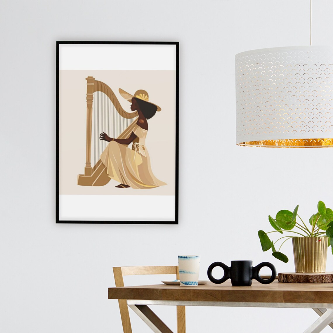 Black Woman Art, Black Woman Wall Art, Trend Art, Black Girl Wall Art, Digital Wall Art, Black ...