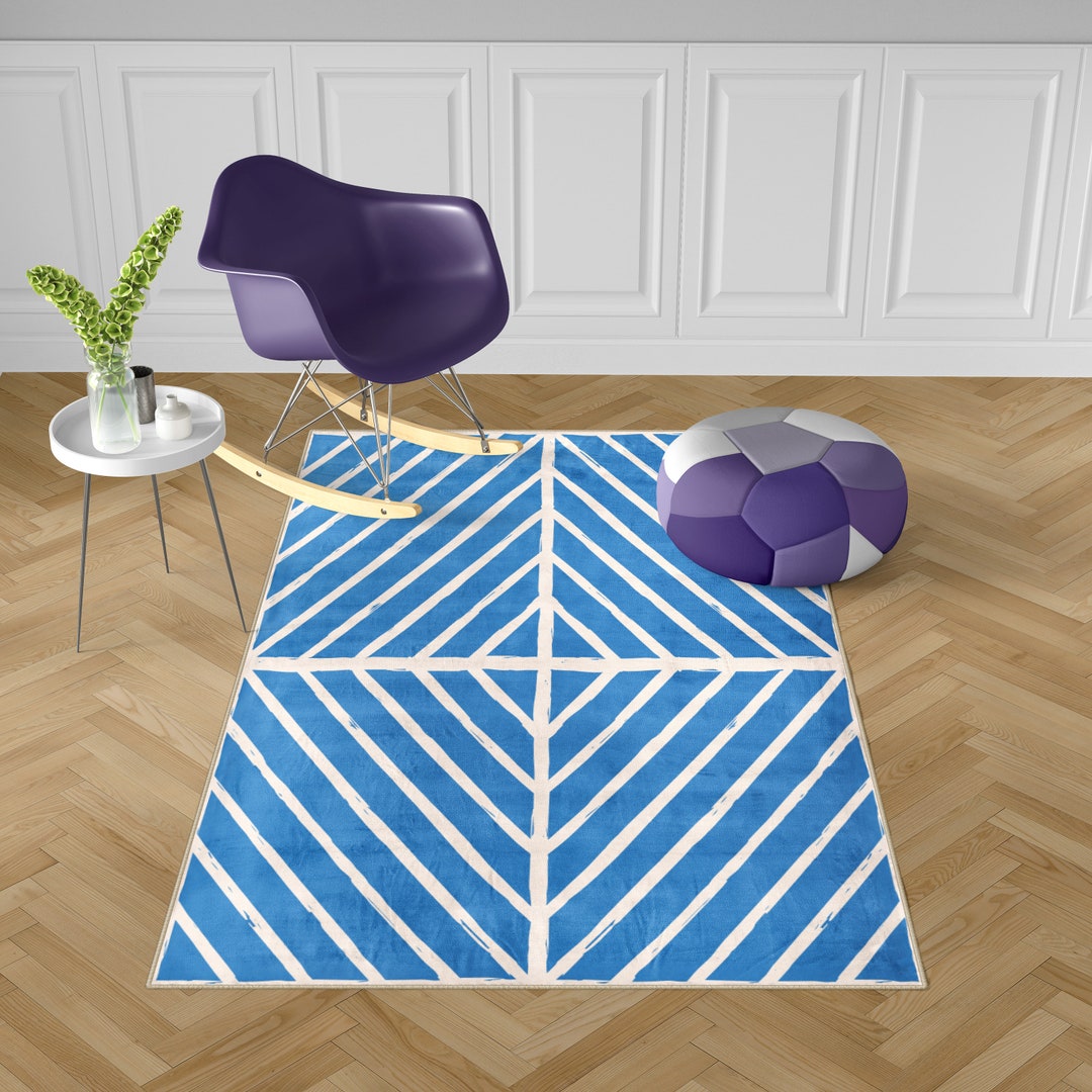 Retro Rug Fabric Pattern, Modern Seamless Fabric Design, Texture ...