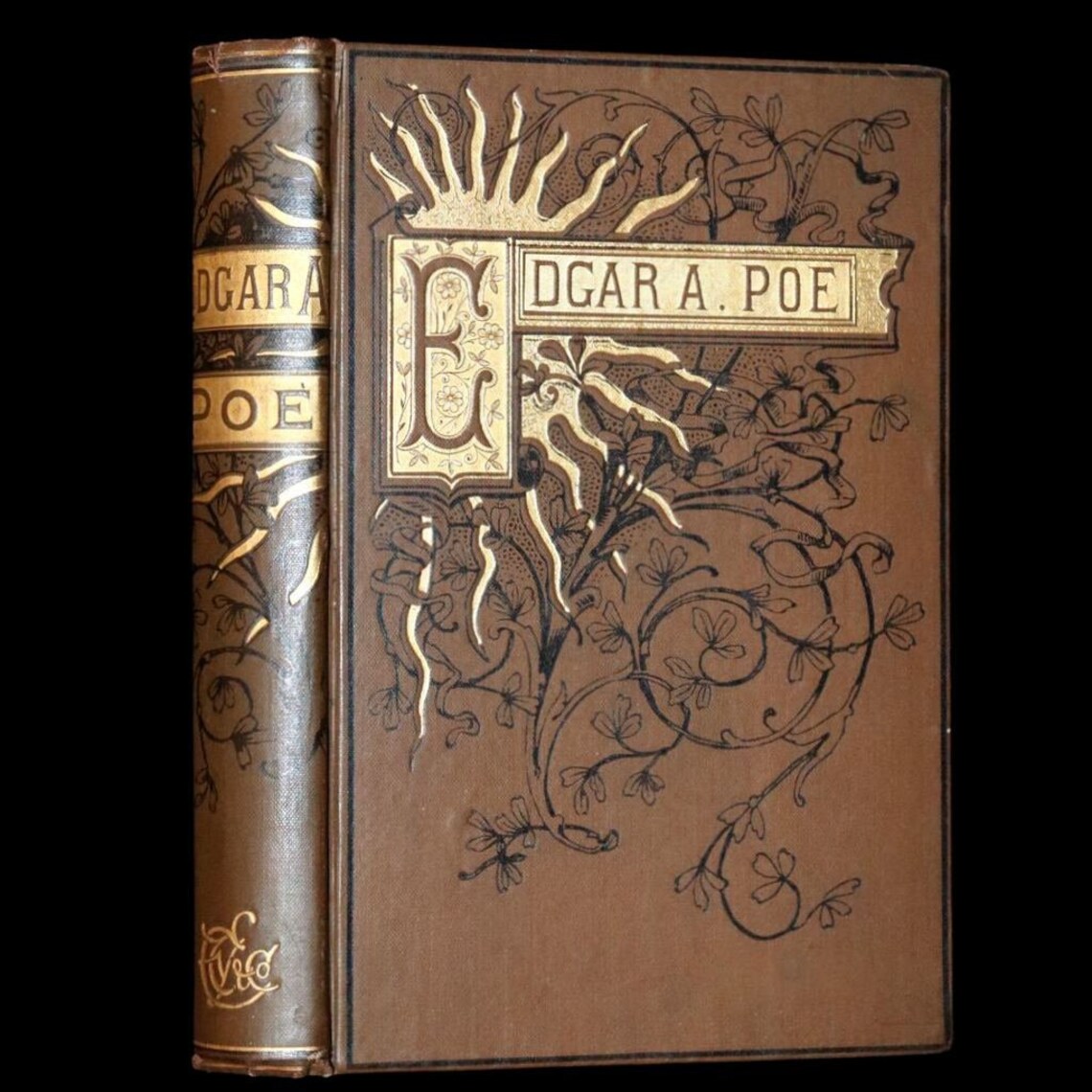 1882 Rare Book Poems by Edgar Allan Poe With Memoir the Raven, Lenore ...