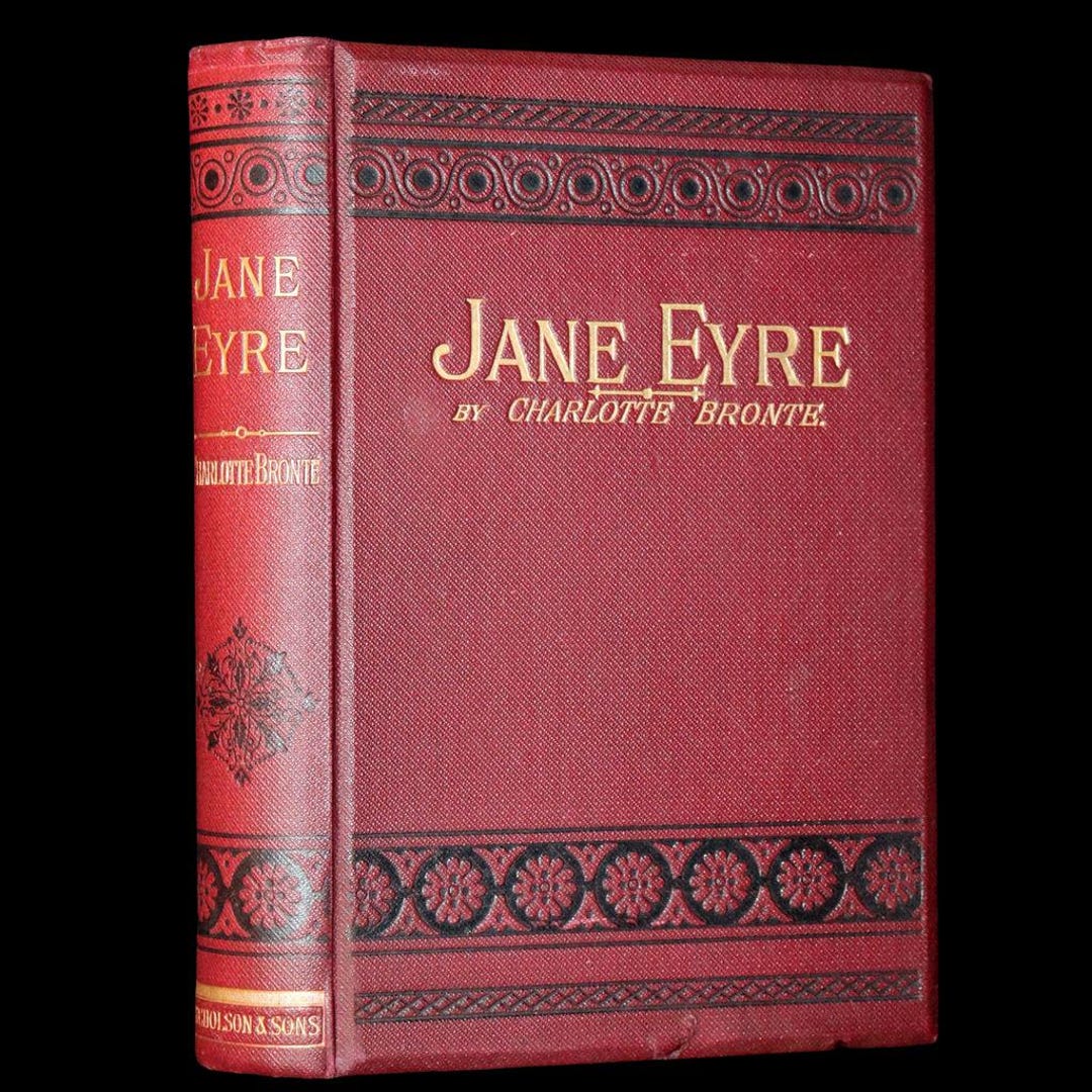 1885 Rare Victorian Edition Jane Eyre. an Autobiography by Currer Bell charlotte Brontë. - Etsy