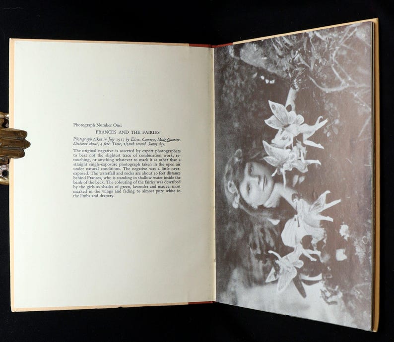 1957 Rare Book - Fairies, the Cottingley Photographs by Edward L ...