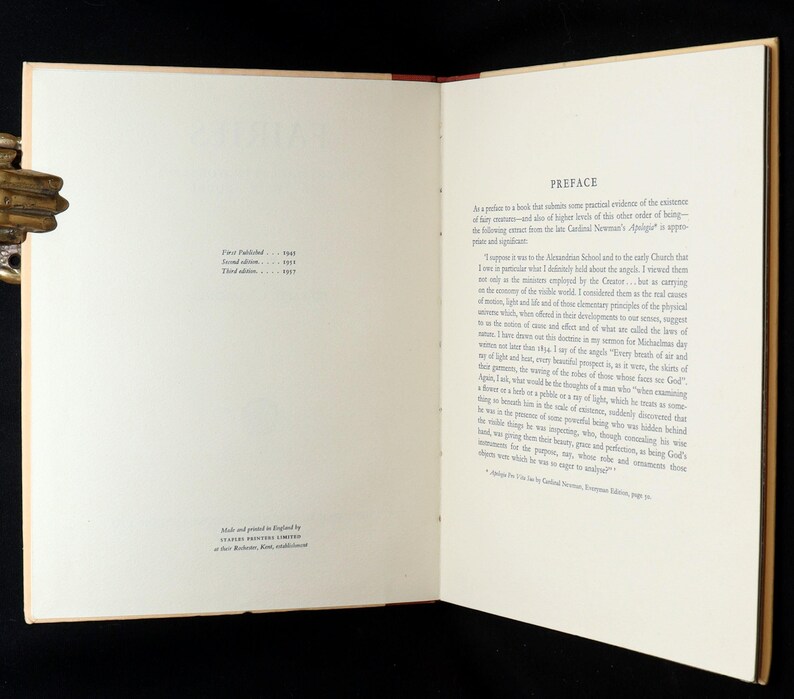1957 Rare Book - Fairies, the Cottingley Photographs by Edward L ...