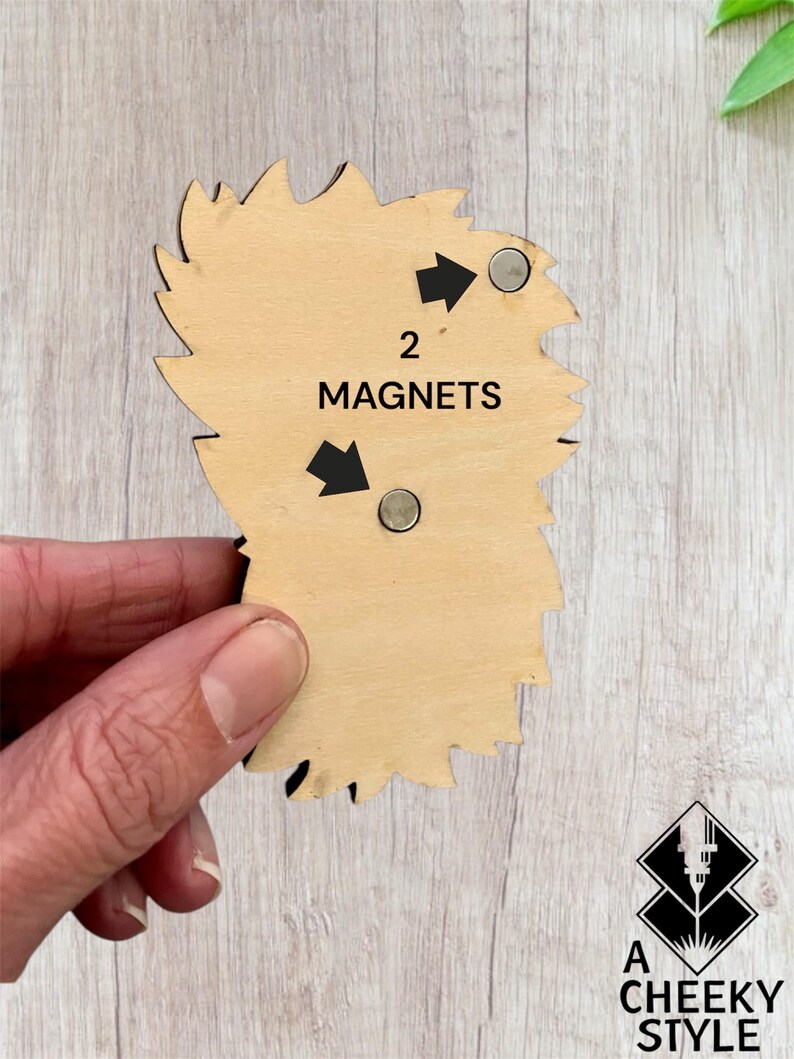 Colorful Bigfoot Footprint Magnet for Gifts - Sasquatch Legend Inspired ...