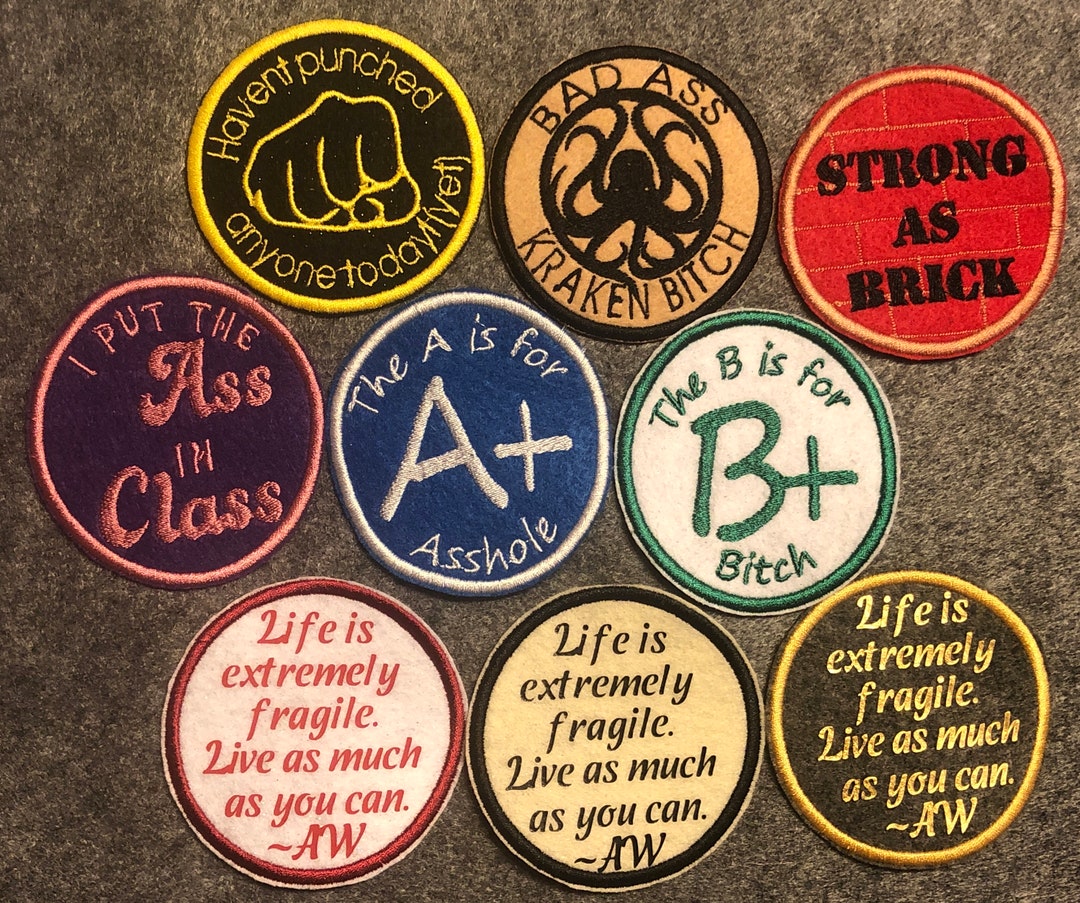 Unique Adult Merit Badges, in Honor of Angela - Etsy