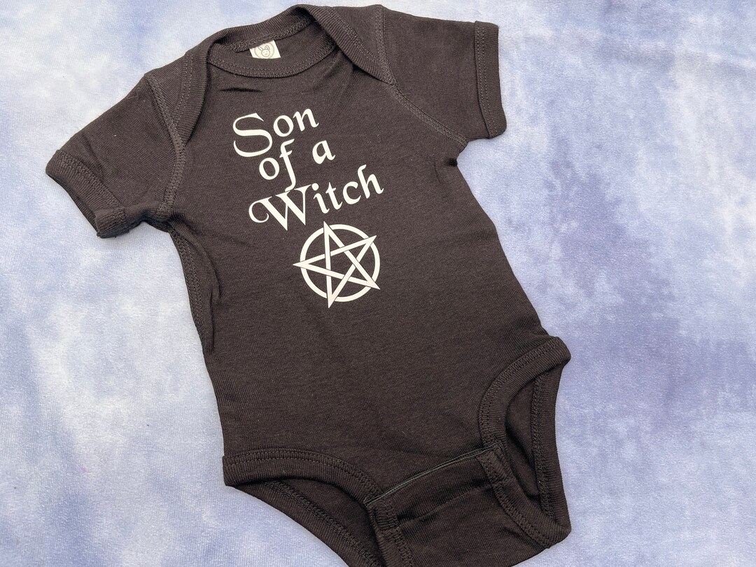 Printed 'son of a Witch' Bodysuit Pagan Proud - Etsy