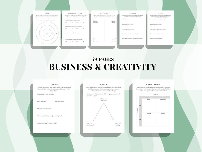 400+ Journal Prompts, Minimalist Self Discovery Workbook PDF + JPG ...