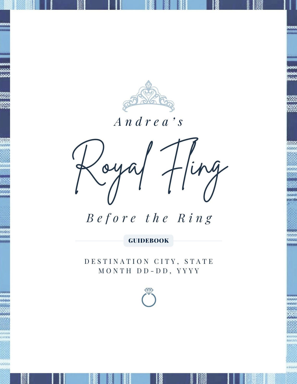 The Princess Diaries Theme Bachelorette Party Template - Etsy