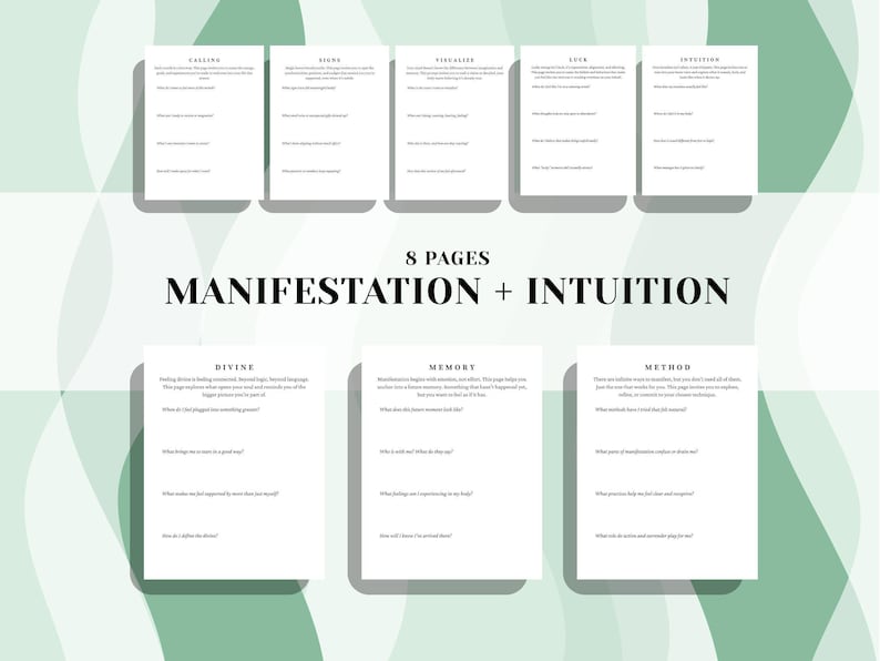 400+ Journal Prompts, Minimalist Self Discovery Workbook PDF + JPG ...