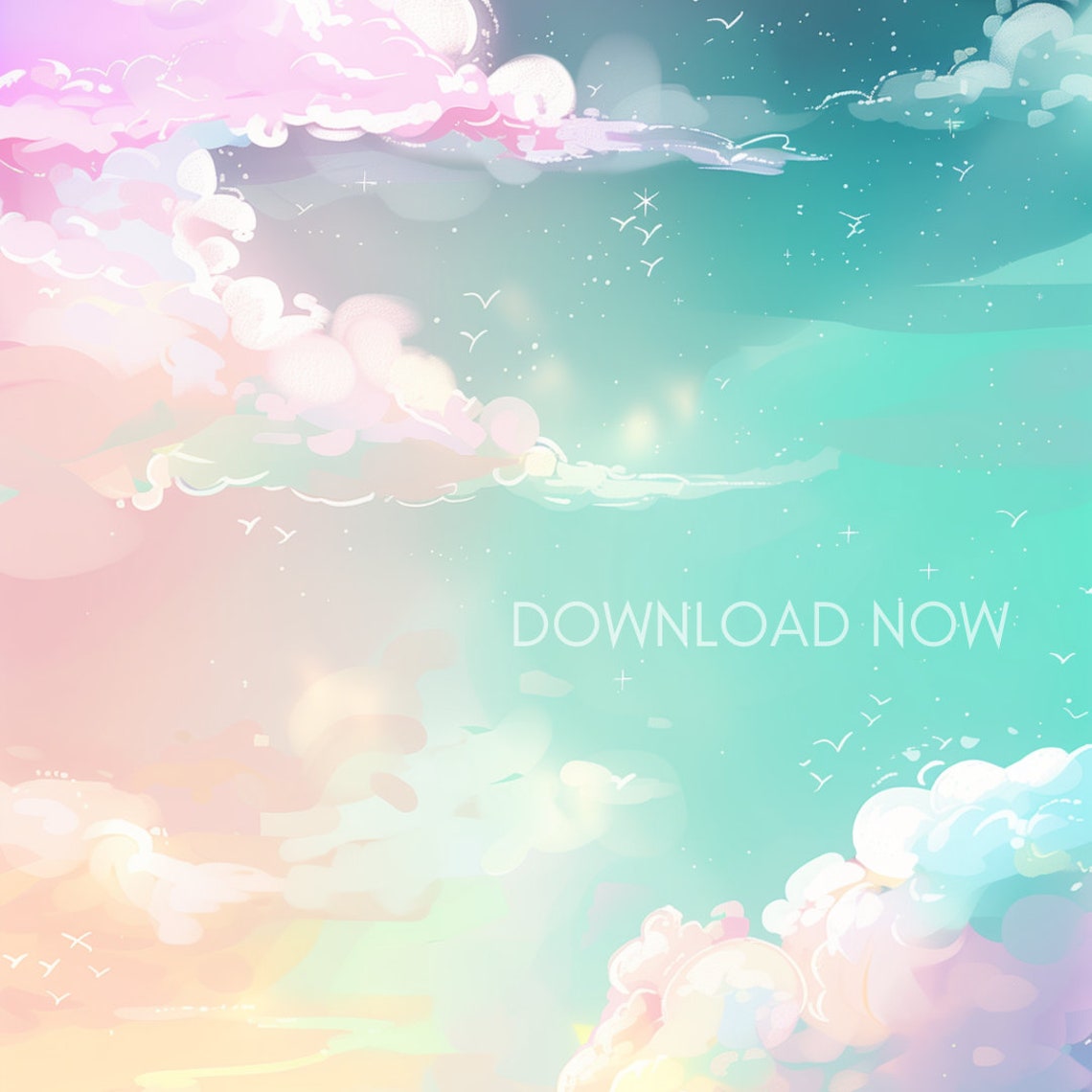 Sky Cloud Wallpapers - Vibrant Sky Fantasy Wallpaper for Dreamy Screens, Colorful Background ...