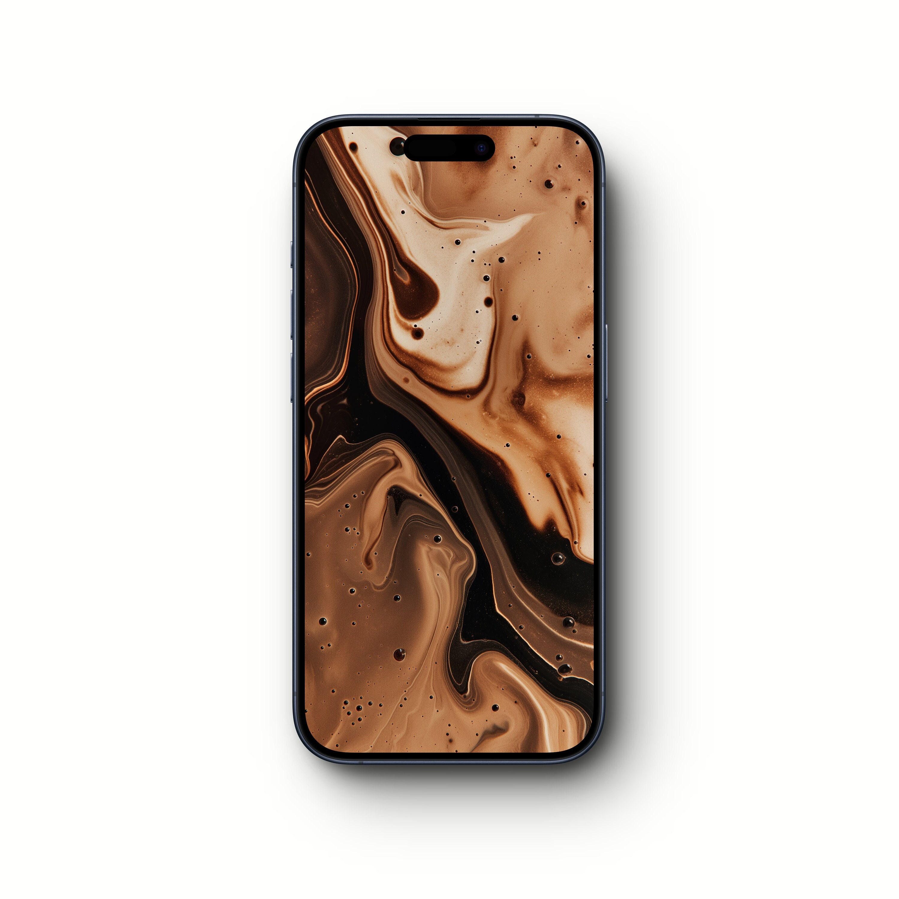 Coffee Marble Texture iPhone Wallpapers - Elegant 4K Smartphone ...