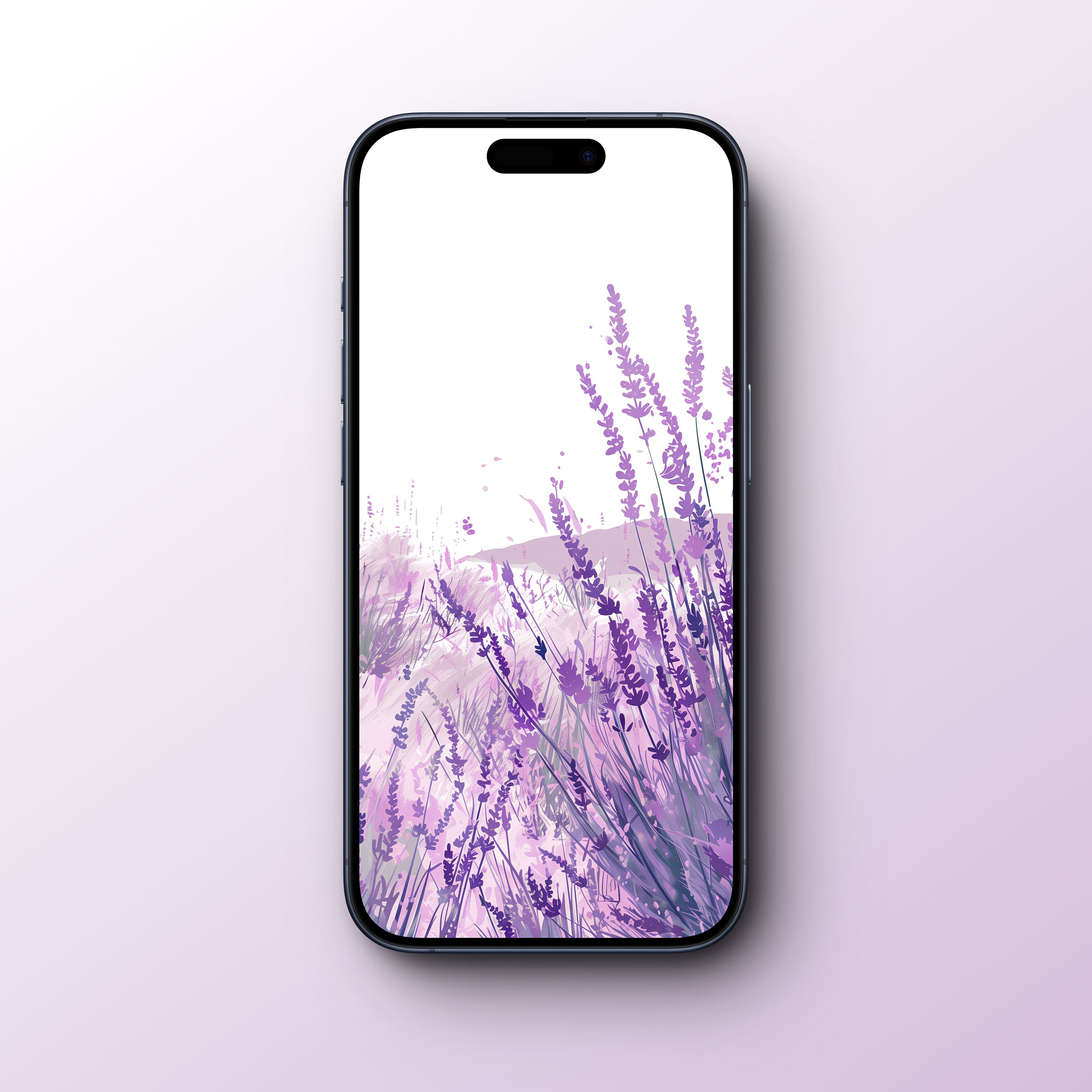 Provence Lavender Dreamscape Wallpaper - Dreamy Purple, Lavender Lover ...