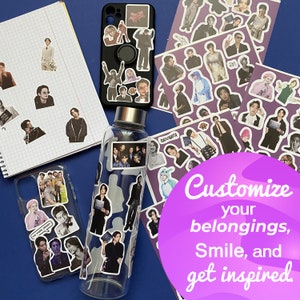 BTS Stickers Set Kim Taehyung Namjoon BTS Merch Kpop Sticker BTS ...