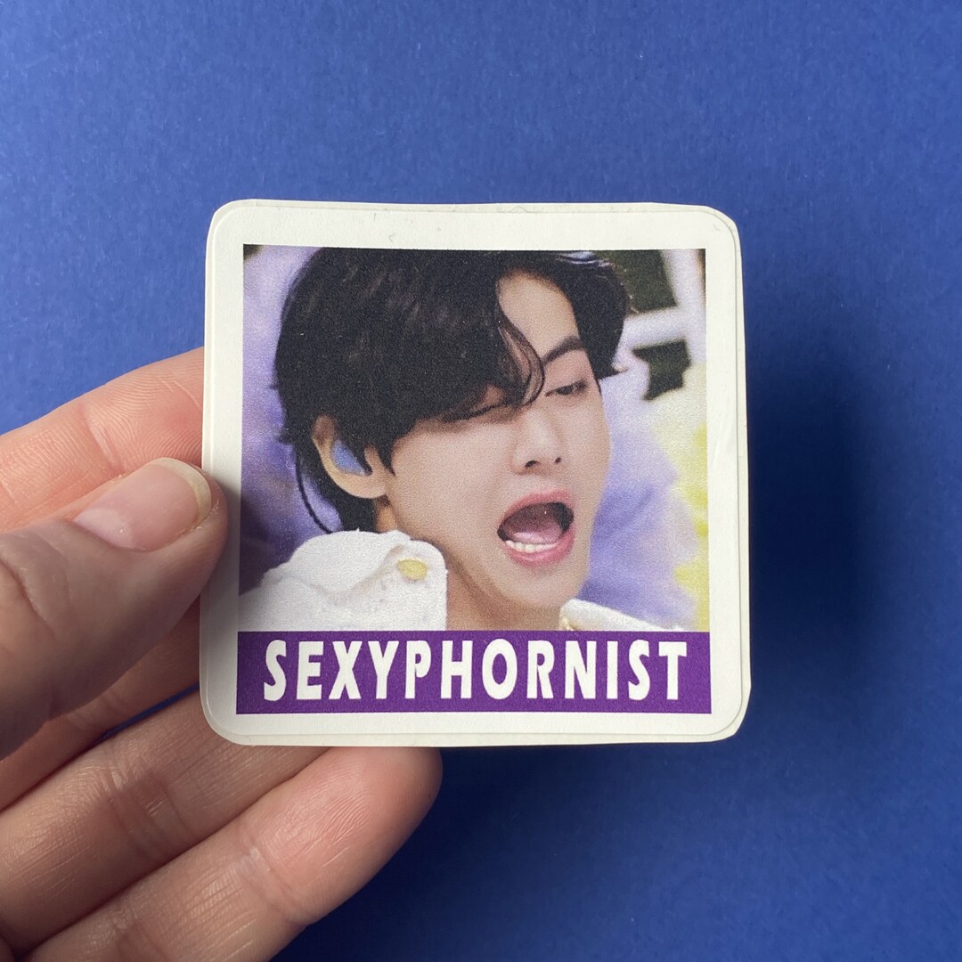 V BTS Stickers Taehyung Bts Merch Tae Bts Gifts BTS Waterproof Decal ...