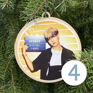 Christmas BTS Ornament BTS Merch RM Jin Suga Jhope Jimin Taehuyng ...